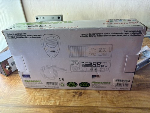 President Electronics TXUS500 Model RONALD Ham Transceiver CB Radio (A2 ...