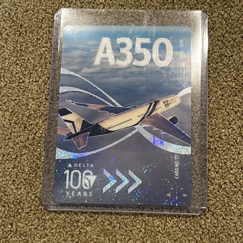 Delta Air Lines Trading Card Limited Edition Centennial Anniversary ...