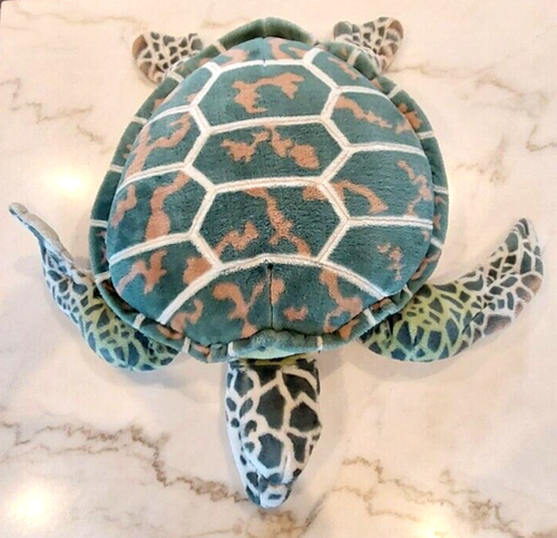 Melissa & Doug Sea Turtle Large 30" Plush Stuffed Pillow Animal ...