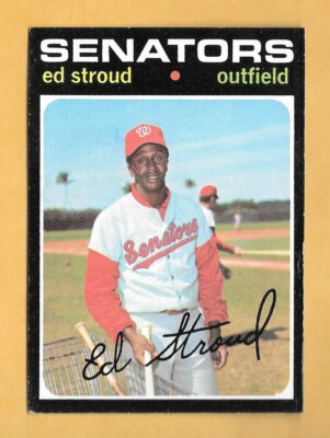 1971 Topps Ed Stroud #217 Washington Senators VGEX- | eBay