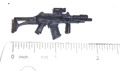 GI Joe Figure Accessory 2009 Pit Commando Assault Rifle Gun | eBay