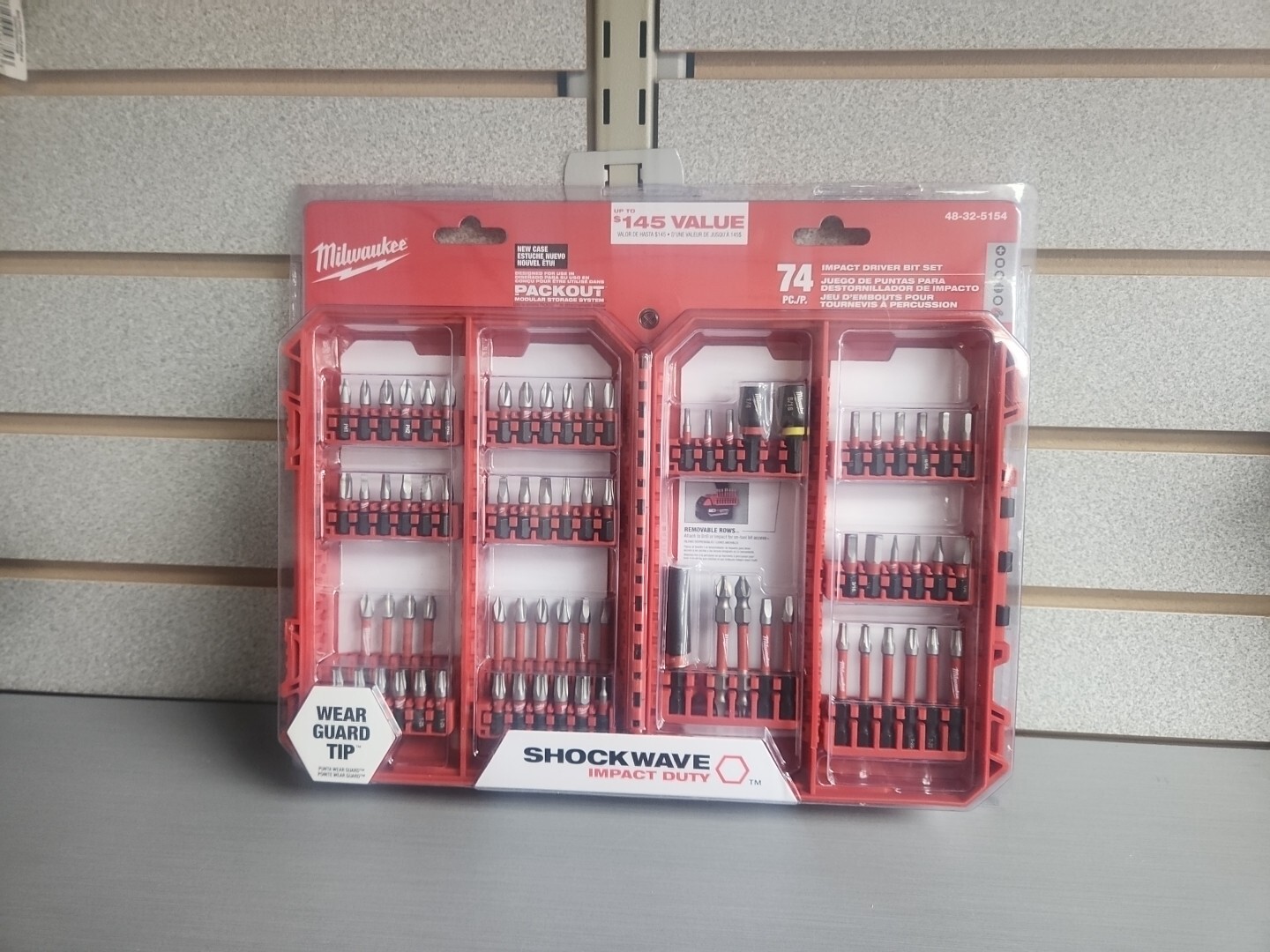 Milwaukee Shockwave Impact Duty Alloy Steel Screw Driver Bit Set 74