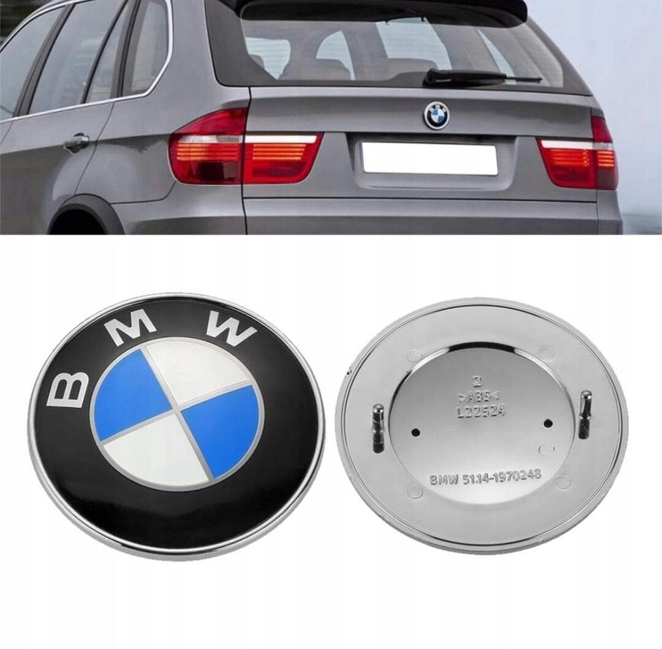 78mm BMW X5 E53 rear badge 51141970248 1pc | eBay
