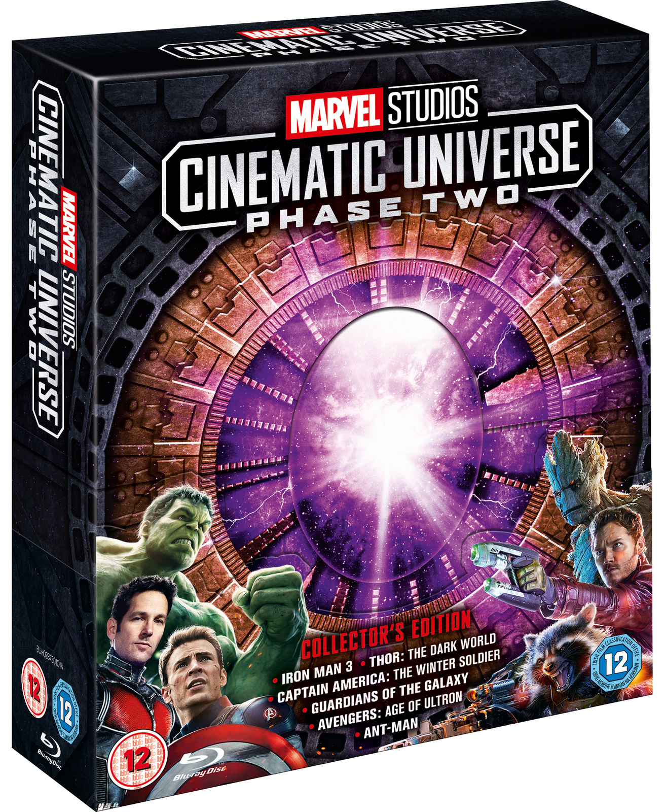 Marvel Studios Cinematic Universe: Phase Two (Blu-ray) Anthony Mackie ...