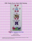 Easter Bunny Stack Wall Hanging-Happy Easter-Plastic Canvas Pattern or Kit | eBay