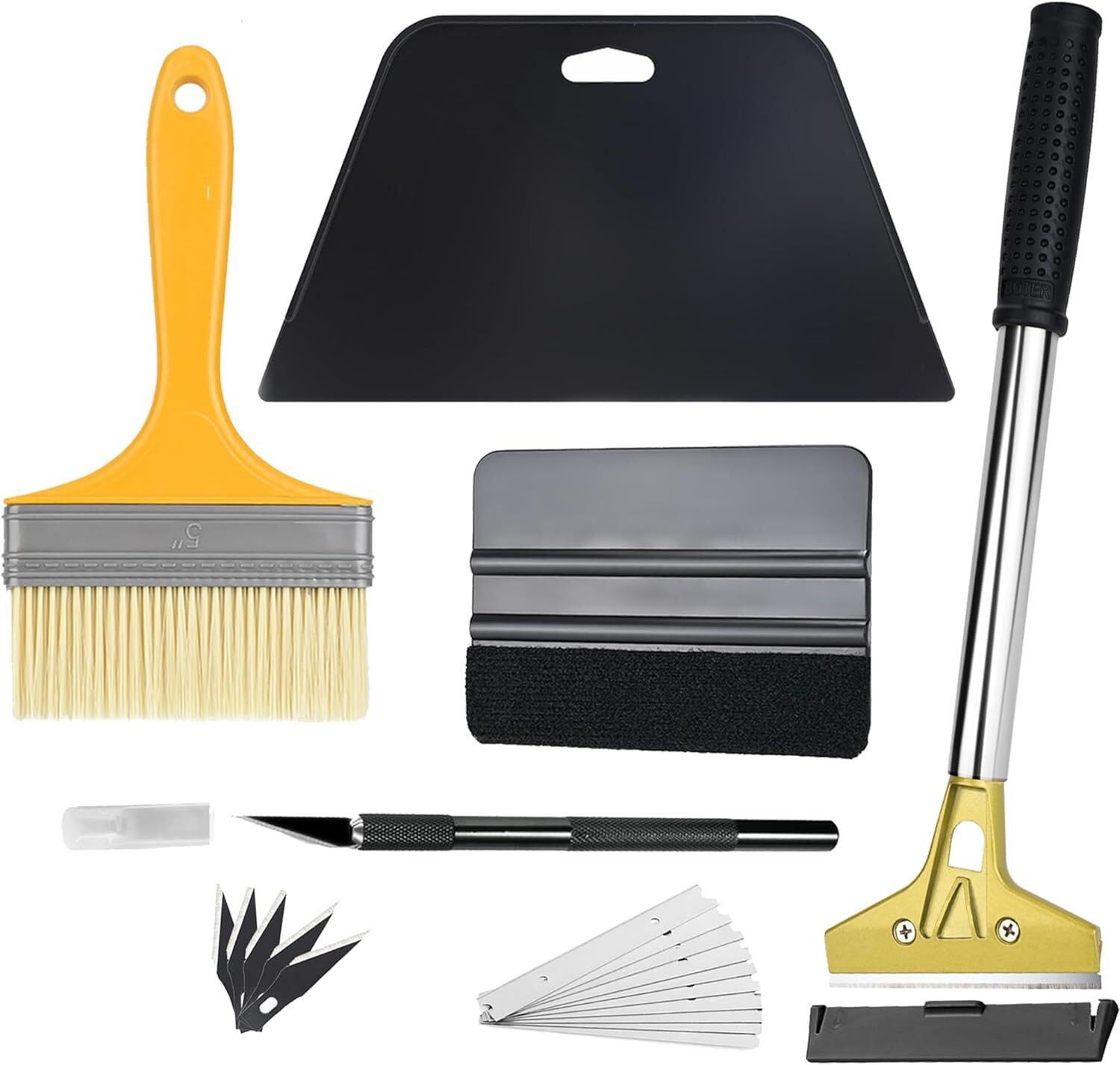 Razor Scraper Tool for Peel and Stick Contact Paper Hanging Vinyl ...