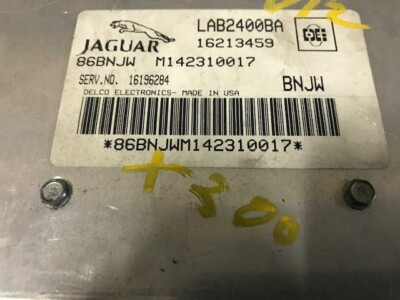 Jaguar X300 6.0 V12 TCM TRANSMISSION CONTROL MODULE LAB2400BA ...