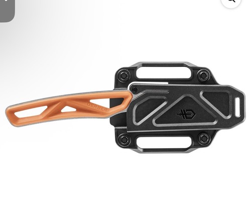 Gerber Exo-Mod Caper Knife, Fixed Blade, Plain Edge, Orange | eBay