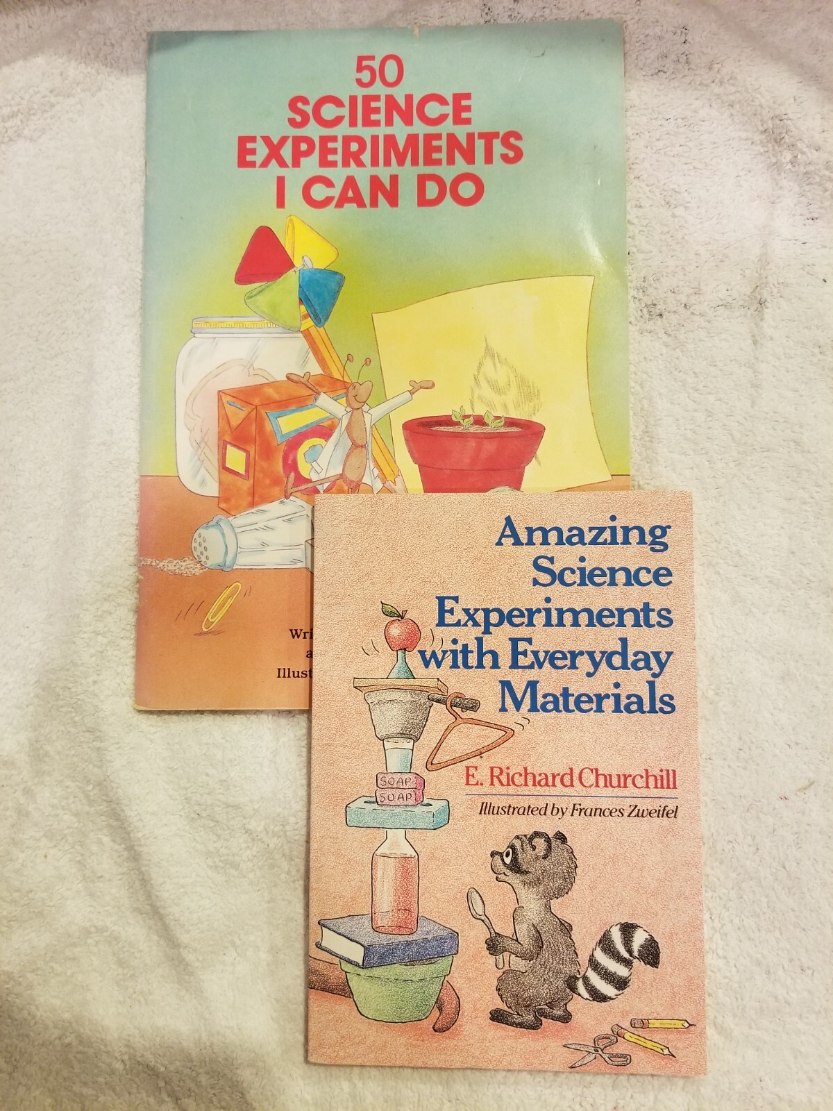 Lot of 2 Children's Science Experiments Books, Paperback | eBay