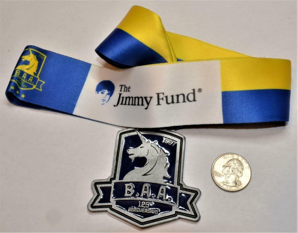 Official BAA Boston Athletic 2012 BOSTON Half MARATHON Finisher Medal w ...