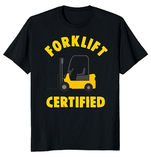 NEW LIMITED Meme Forklift Operator Funny Novelty Tee M-3XL Fast ...