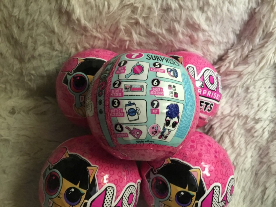 LOL Surprise PETS EYE SPY Doll Animal Ball .... L.O.L. Authentic. Lot ...