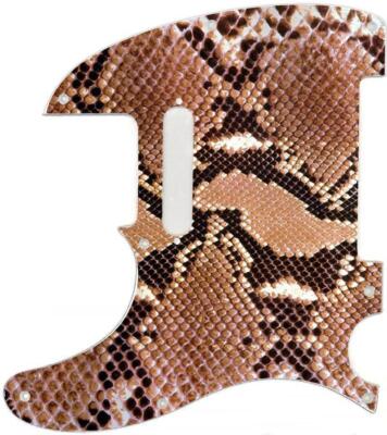 Telecaster Pickguard Left Handed to fit Fender Graphic 8 hole Snake ...