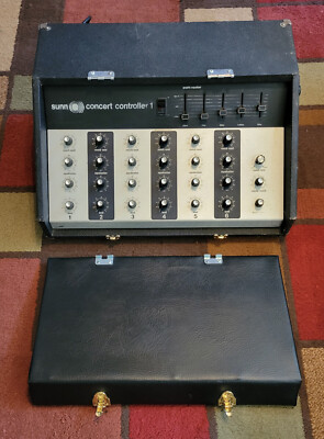 Vintage 70s "SUNN Concert Controller 1" Mixer PA Head (Not Working Correctly) | eBay