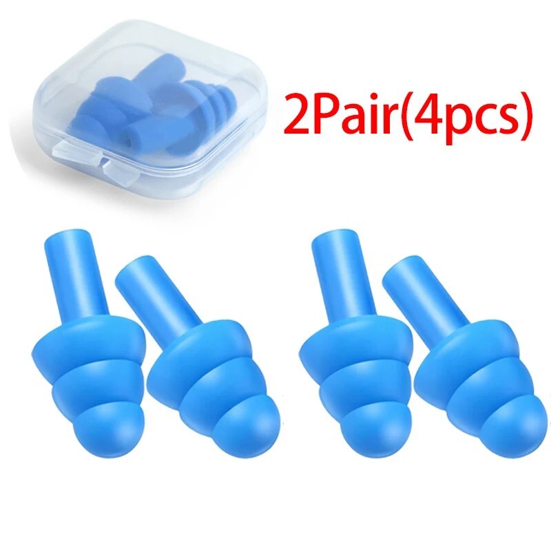 Ear Plugs 20 Pairs Soft Reusable Ear Plug for Noise Cancelling Sleep ...
