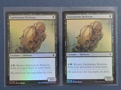 Sanitarium Skeleton x2 FOIL [Commander Legends] Common | eBay