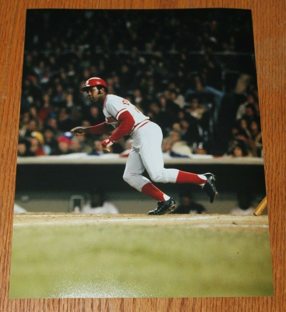Dan Driessen Cincinnati Reds 1976 World Series unsigned color 8x10 ...