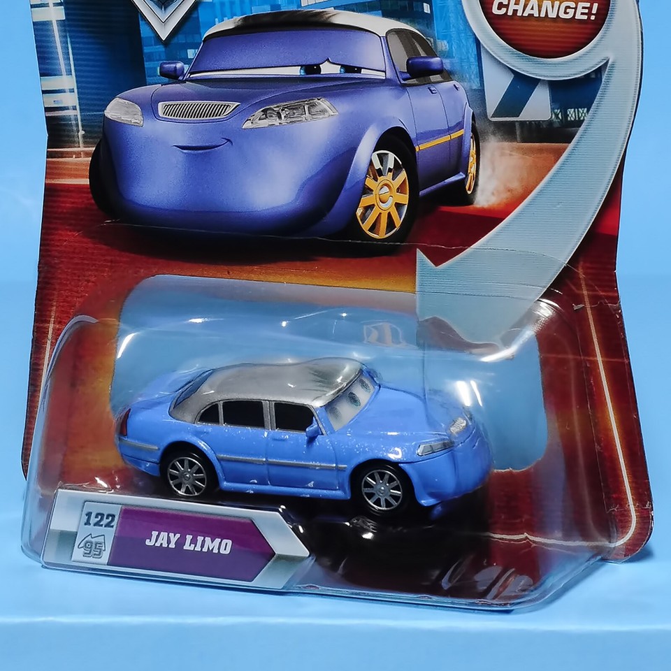 Disney Pixar Cars Jay Limo #122 My Eyes Change Lenticular (2009) New ...