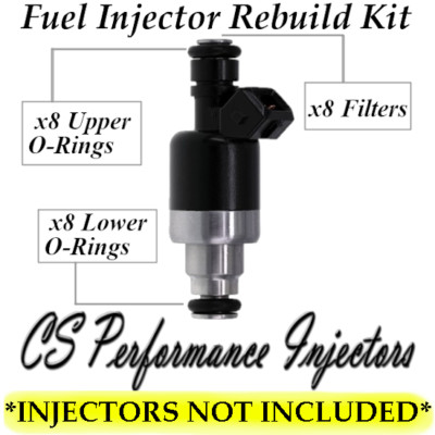 Fuel Injectors Rebuild Repair Kit fits 17109596 for 89-92 Cadillac 4.5 ...
