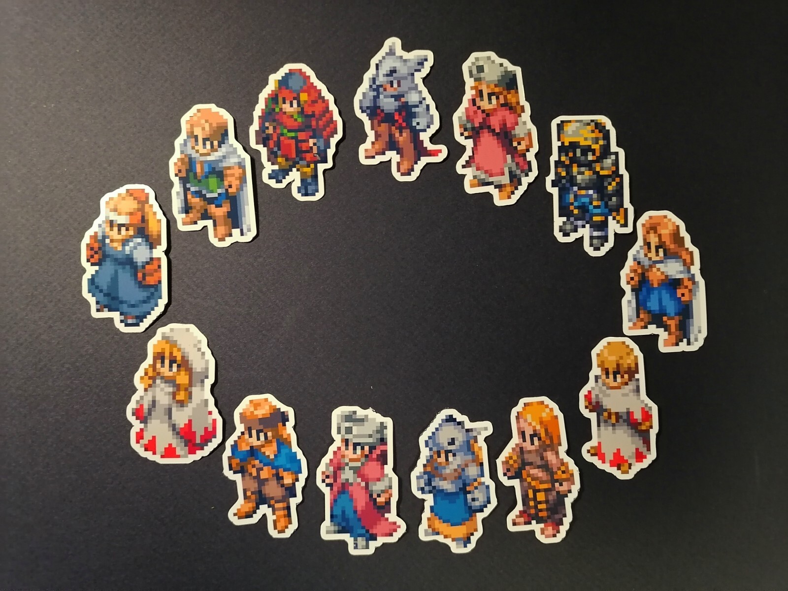 Final Fantasy Tactics Videogame Character Sticker Set 3 | eBay