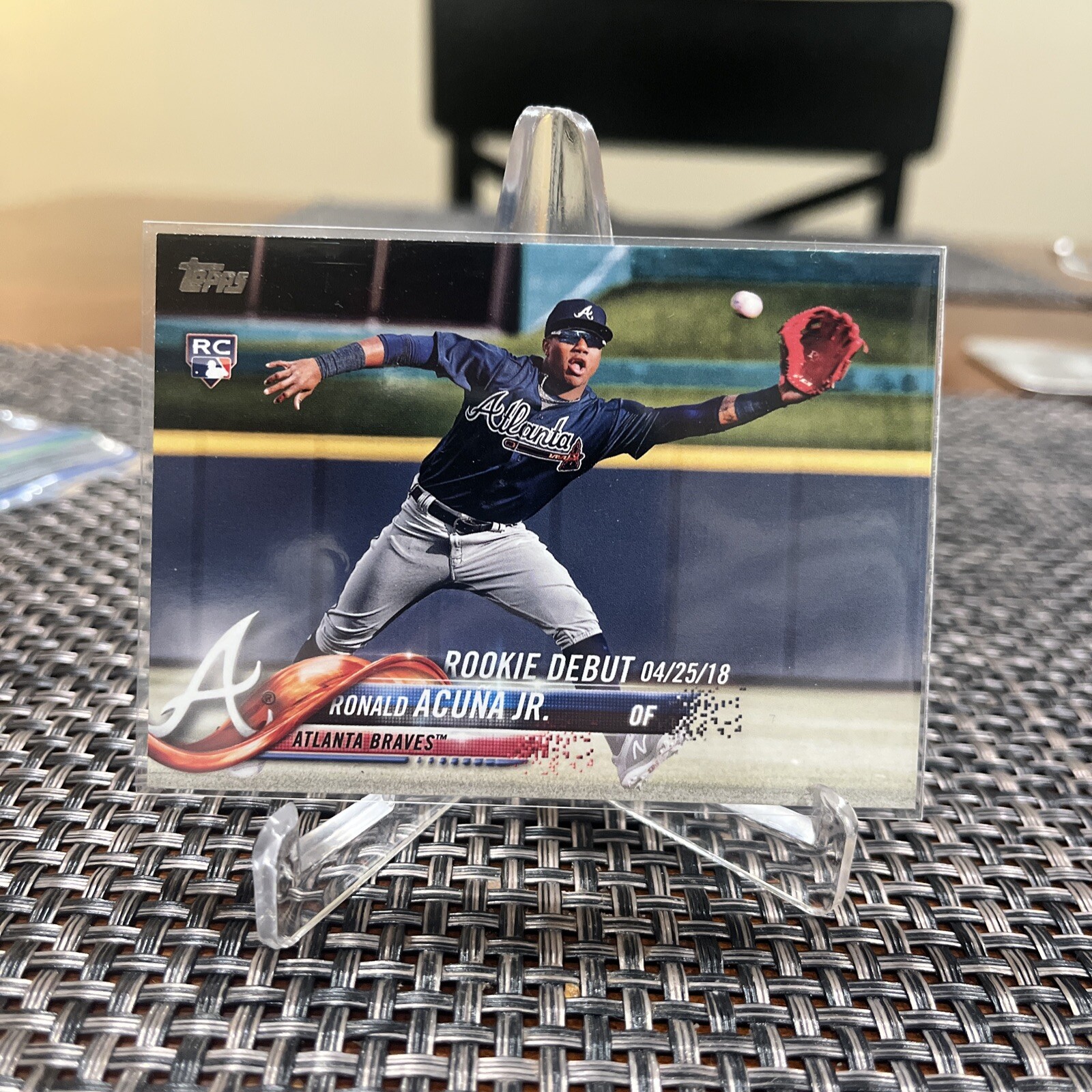 2018 Topps Update Ronald Acuna Jr. #US252 Rookie Card (RC) Debut | eBay
