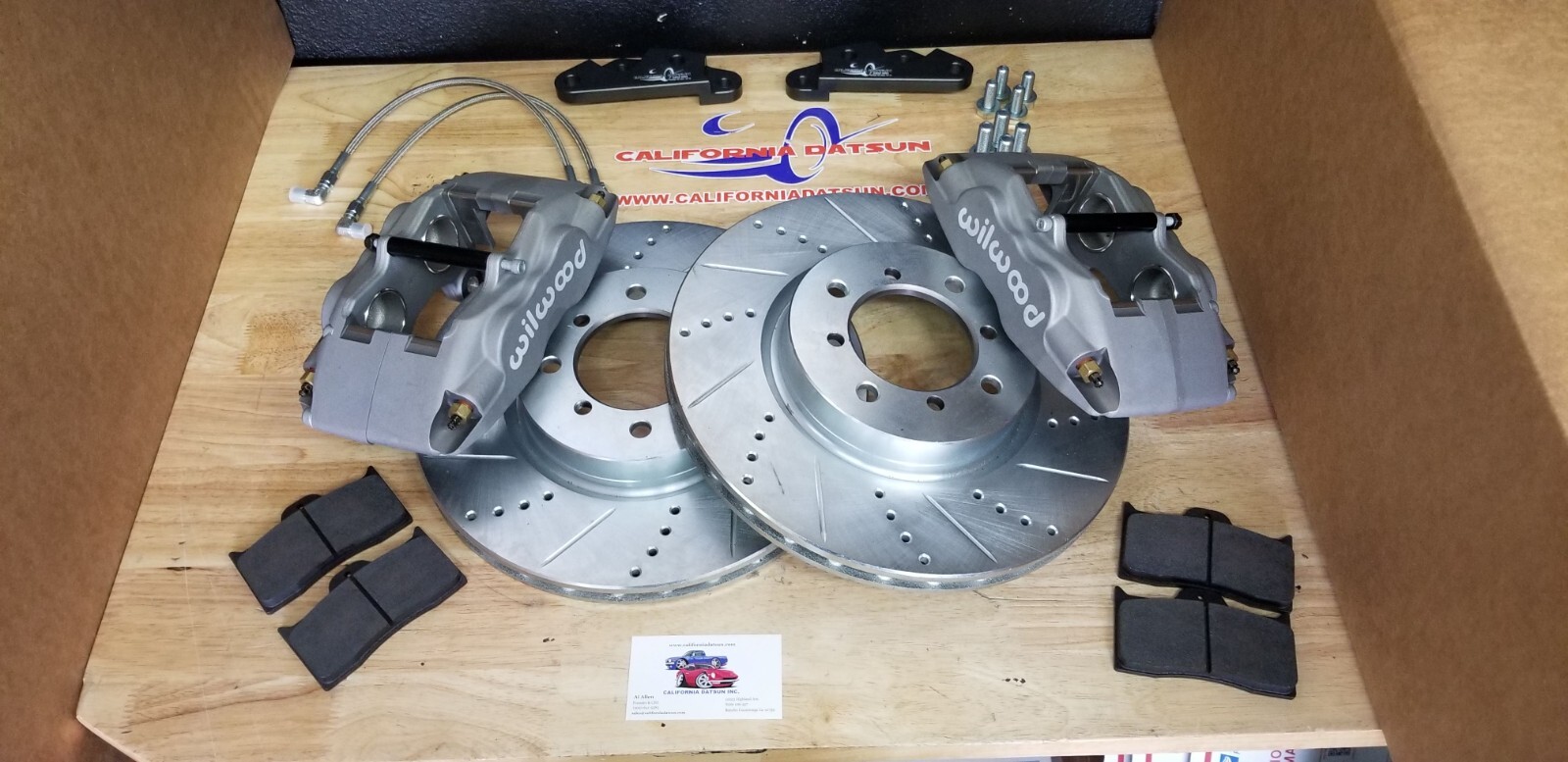 Datsun Z 240Z 260Z 280Z New WILWOOD Front Disc Brake Conversion Full ...
