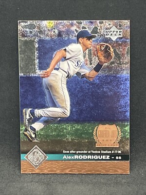 1997 Upper Deck - Alex Rodriguez - #422 - Seattle Mariners - Short ...