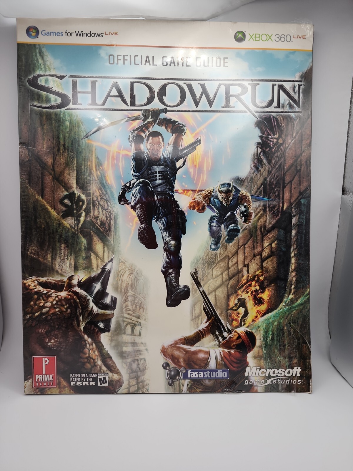 Shadowrun : Windows Live and XBOX 360 Live by Prima Games Staff and David Knight (2007, Perfect ...