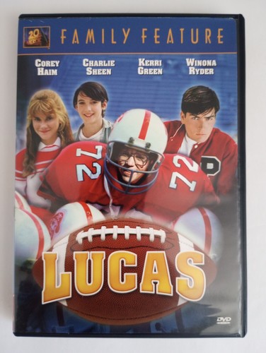 Lucas DVD - Corey Haim Charlie Sheen Winona Ryder - Football - 1986 ...