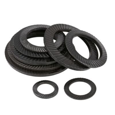 Steel Washers Toothed Safety Serrated Spring Lock Washer M3 M4 M5 M6 M8 ...