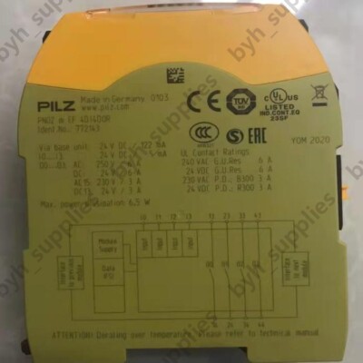 New PILZ 772143 PNOZ m EF 4DI4DOR Safety Relay Module Free Shipping | eBay