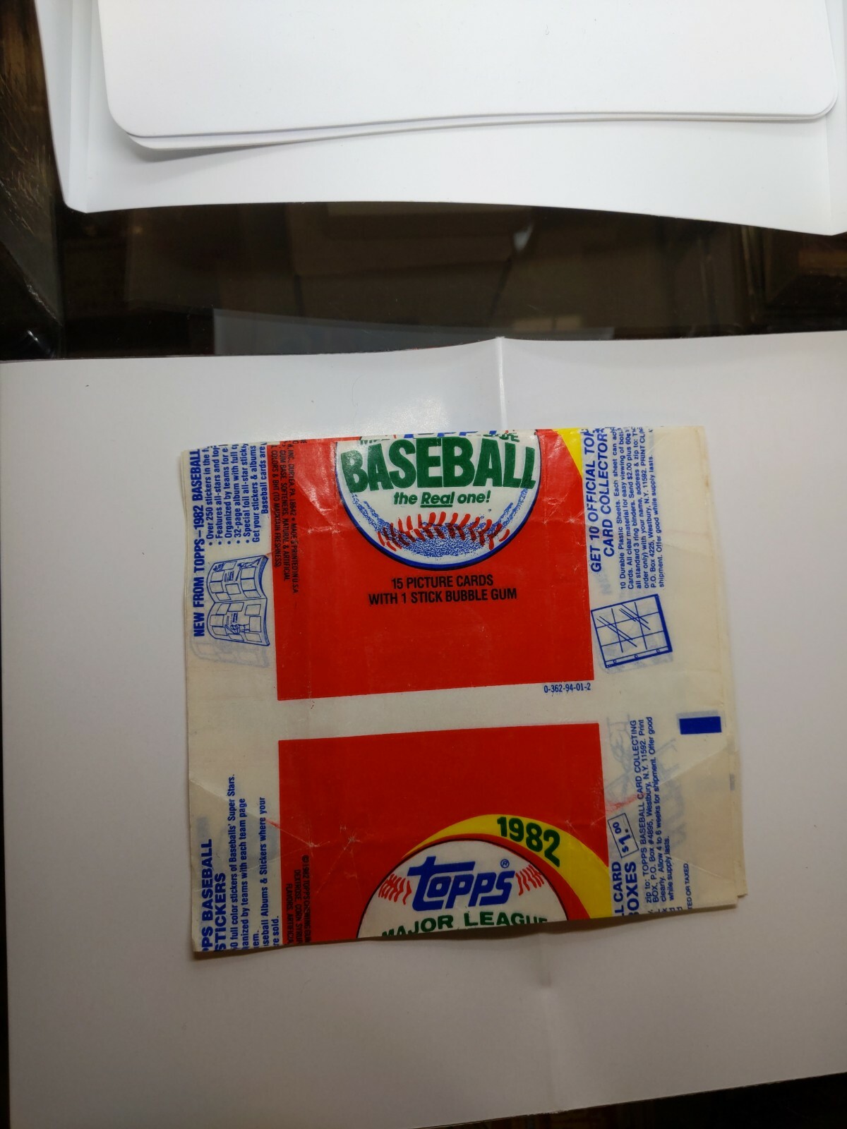 Large Lot of 1976-1983 Topps baseball card wax pack wrappers 58 Total ...