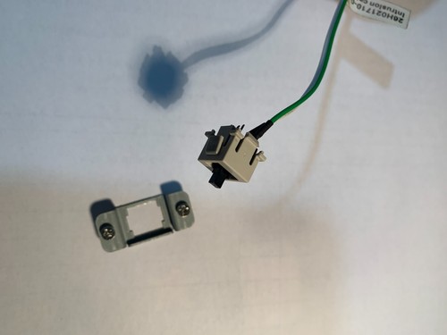 PC MOTHERBOARD INTRUSION SWITCH. PUSH BUTTON 2-PIN CONNECTOR. 30 CM ...