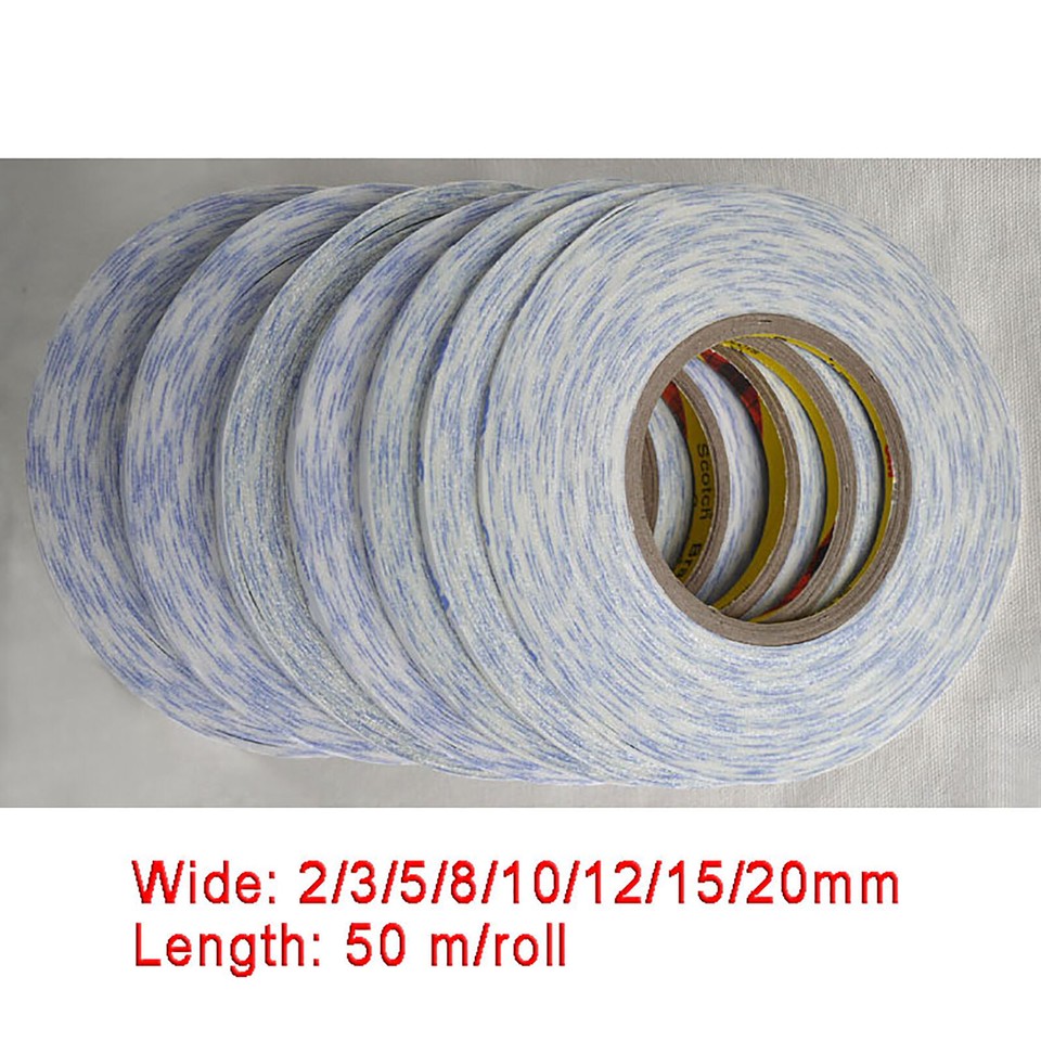 9448A Thin & Strong Double Sided Tape 2mm~20mm X 50m For Mobile/Phones ...