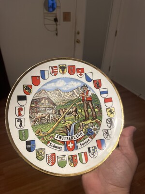 Alberto Mobaco Swiss-Design Decorative plate | eBay