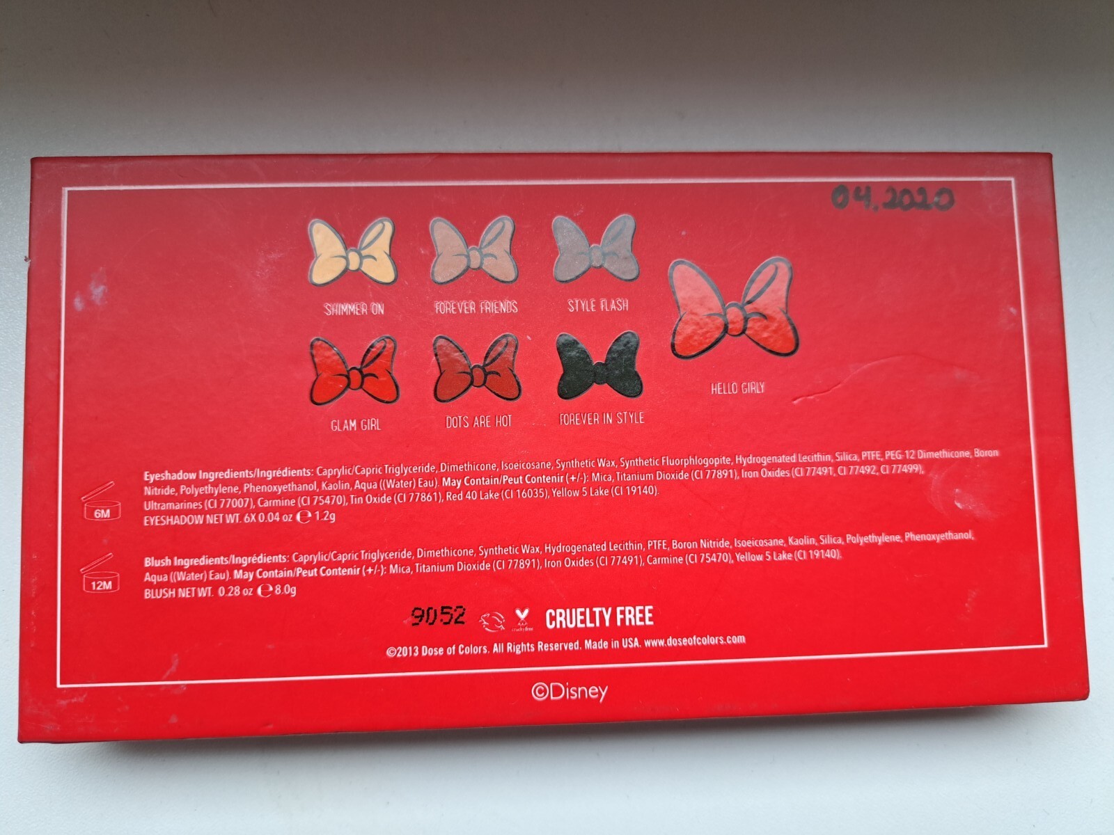 Dose Of Colors Disney Mickey Mouse Palette | eBay.de