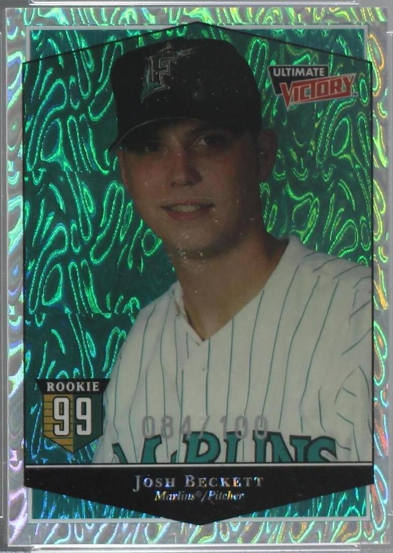 1999 Ultimate Victory - Rookie 99 Josh Beckett #138 Ultimate Collection ...