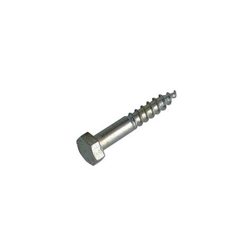 Screw For Wood Head Hex din 571 6x40 A2 PZ3 Steel Point | eBay