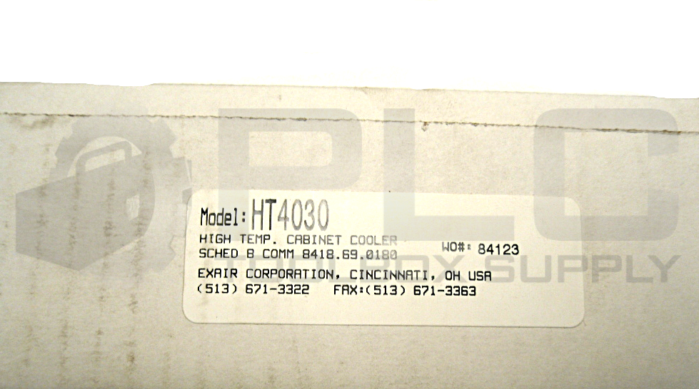 NEW EXAIR HT4030 CABINET COOLER 6R23 | eBay