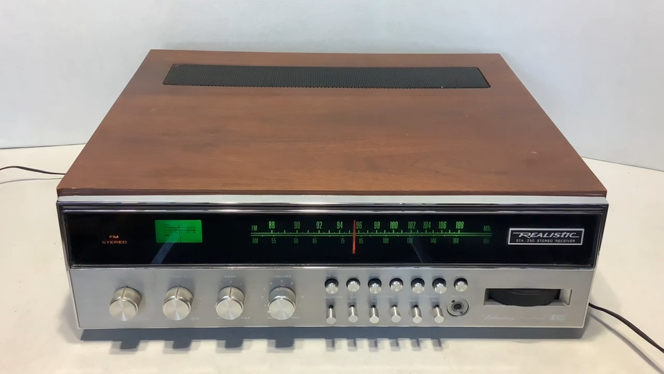 Vintage Realistic STA-250 Stereo Receiver PLEASE READ | eBay