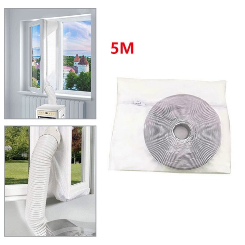 5M Universal Airlock Portable AC Window Seal Kit For Mobile Air ...