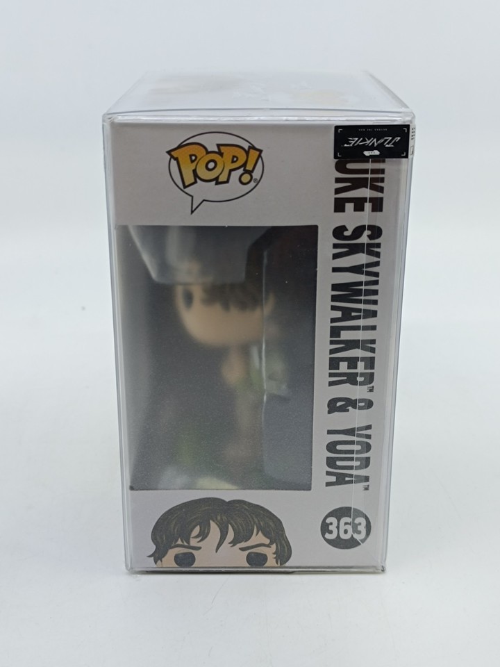 Funko Pop Star Wars Luke Skywalker & Yoda 363 Empire Strikes Back 40th ...