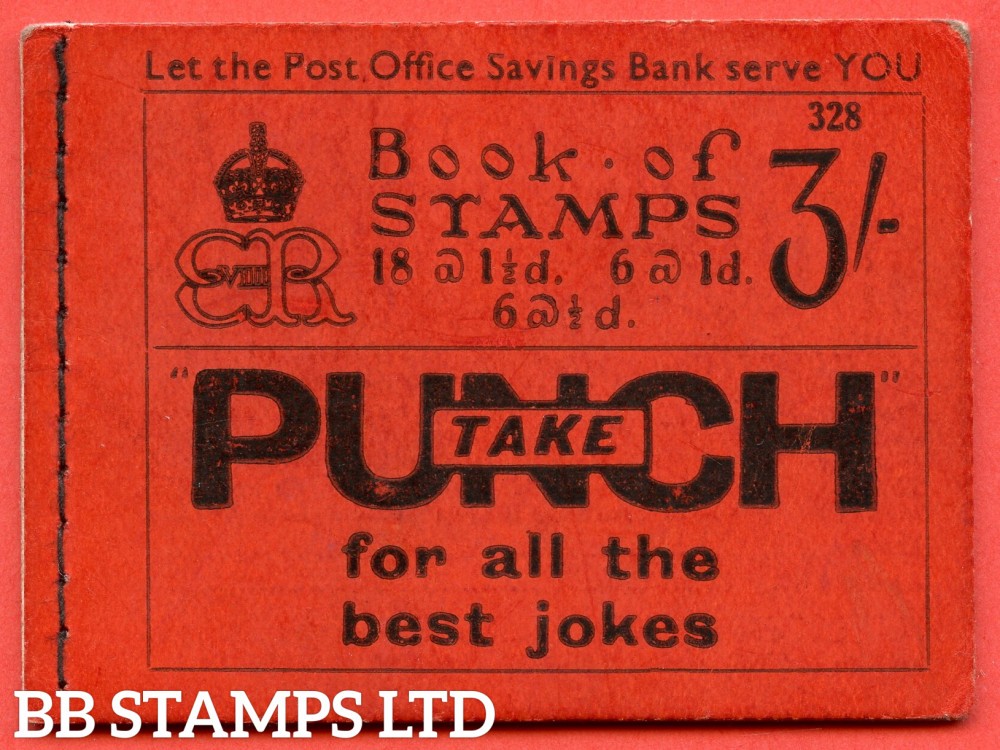 SG. BC3. 3/- Edition Number 328. A fine example of this Edward VIII ...