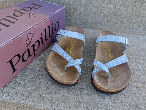 Papillio By Birkenstock Women's Ethno Polar Toe Strap Sandals US 7 EU ...