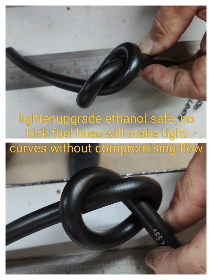 Triumph T300 Anti Kink E10 Fuel Lines Daytona Sprint Trident Trophy ...