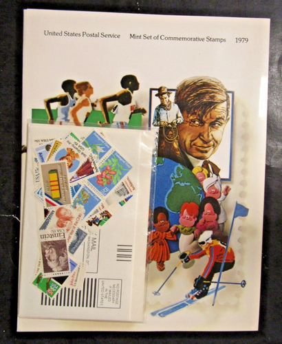 1979 USPS Mint Stamp Set Issue of Commemorative Issues MNH OG w/folio ...