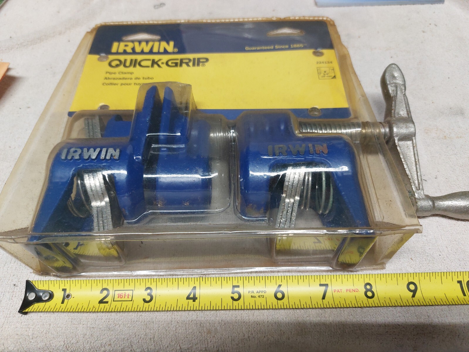 IRWIN 224134 3/4" PIPE CLAMP - NEW IN PACKAGE - MADE IN CHINA | eBay