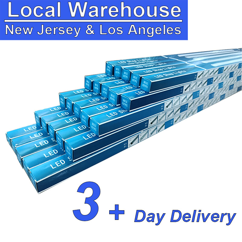 25 Pack 8Ft Led Lights 144W Milky Cover T8 Led Tube 6500K Ceiling Light ...
