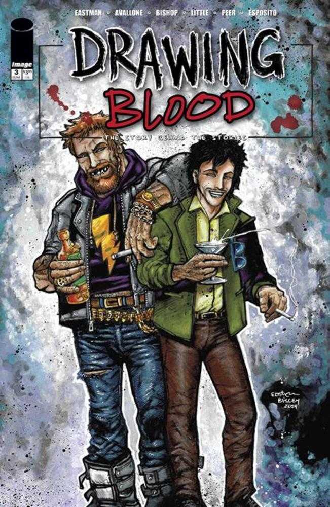 Drawing Blood #3 (Of 12) Cover C Simon Bisley & Kevin Eastman Variant ...
