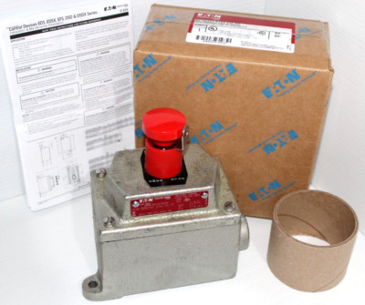 CROUSE HINDS EDS2192 S769 EM-SP EXPLOSION PROOF EMERGENCY STOP PUSH ...